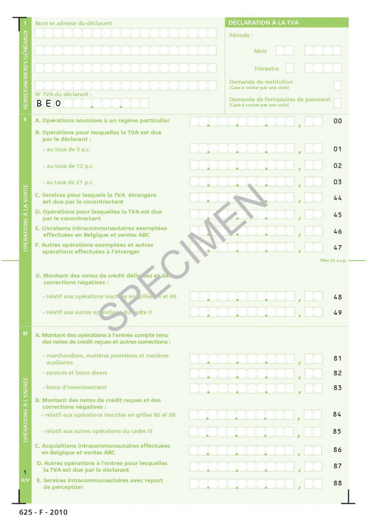 Obligations Belgique – juristax.eu